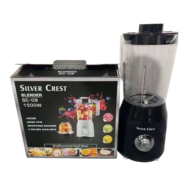 Order Silver Crest SC-08 Heavy Duty Blender & Grinder – 1500W- Black ...