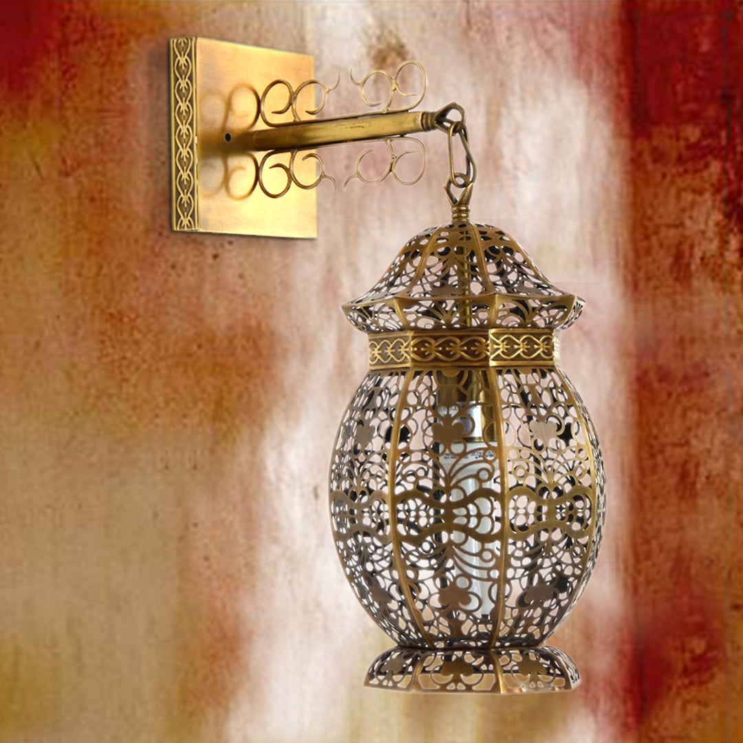 Order Arabic Wall Light - Brass Now! | Jomla.ae