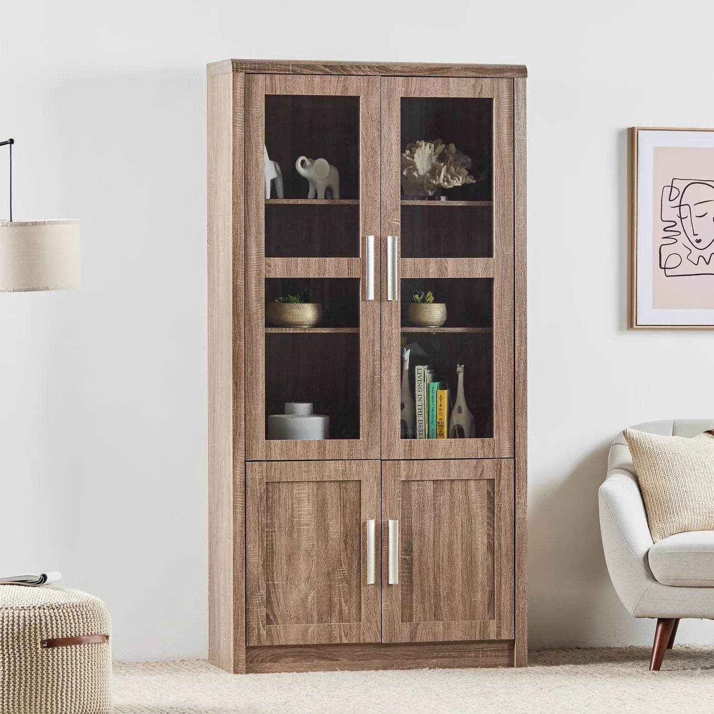 Order Bookcase, Engineered Wood Sleek Bookcase For Home Or Offices Now ...