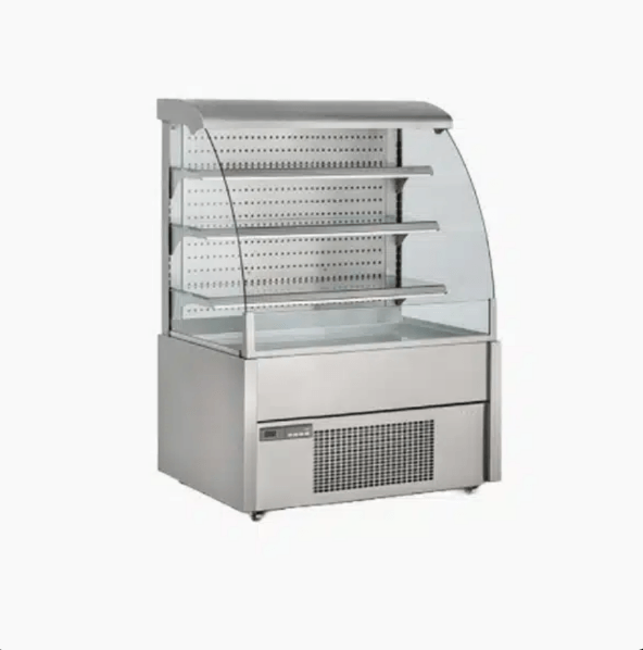 Order Display Open Cooler/Chiller, Open Front, 3 Nos Glass Shelves ...