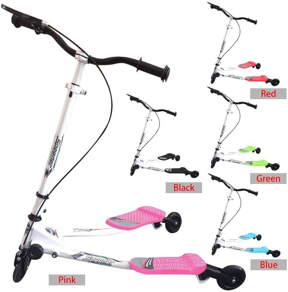 Order COOLBABY LXC125 Y Flicker Scooter, 3 Wheels Push Swing Scooter ...