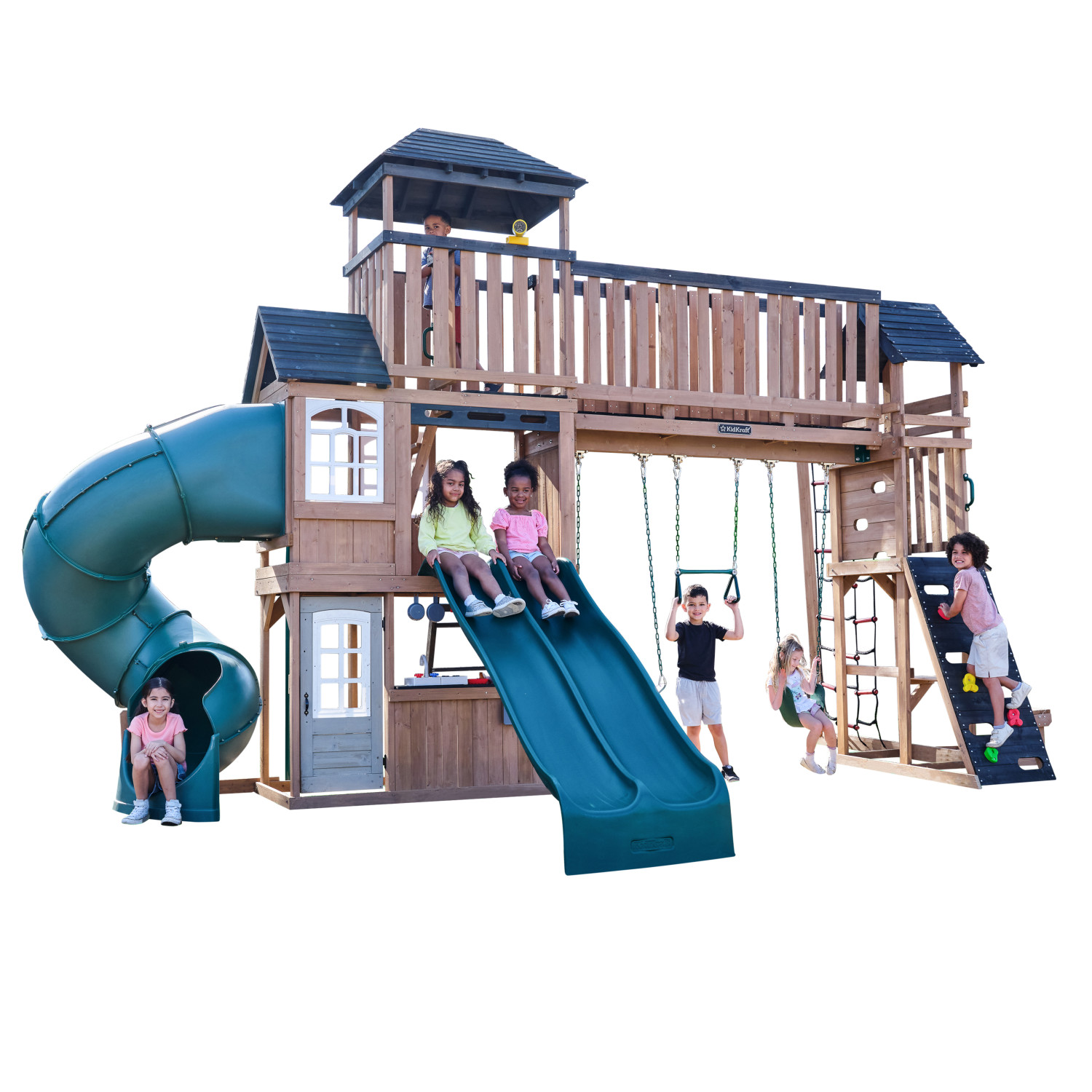 Order Kidkraft Treetop Observatory Swing Set Now! | Jomla.ae