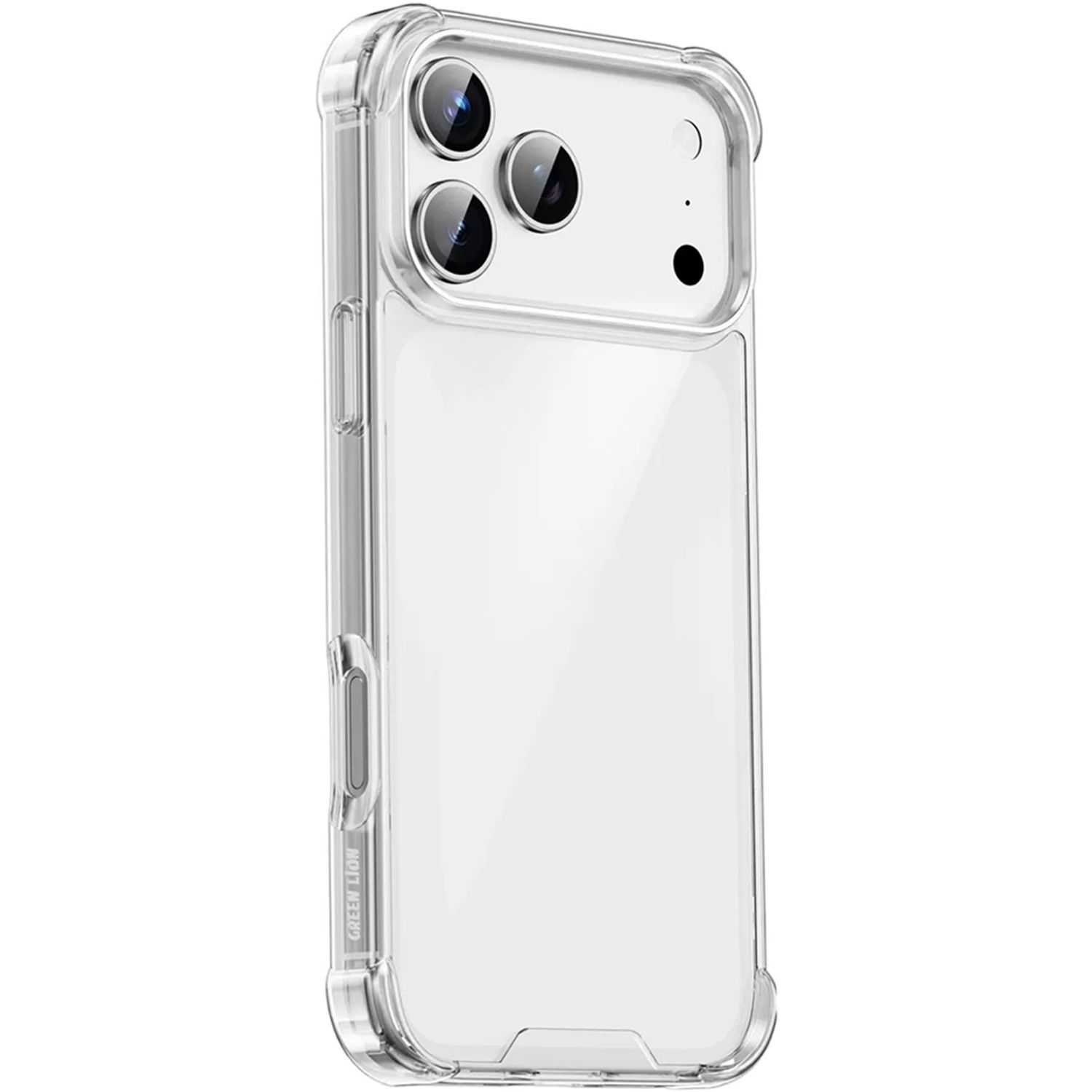 Order Green Lion Anti-Shock Case For Ip 17 Pro - Clear Now! | Jomla.ae