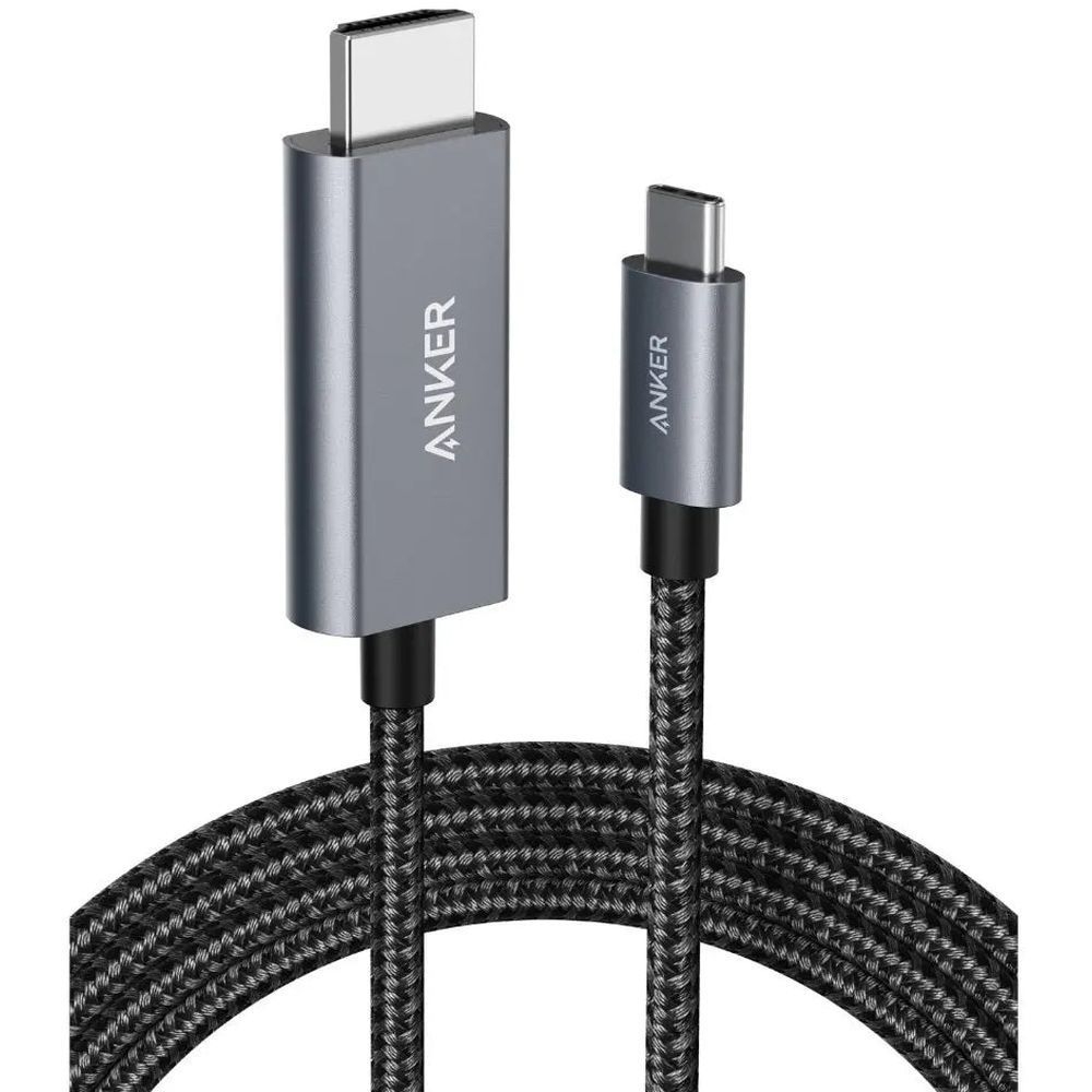 Anker Usb-C To Hdmi Nylon Cable 6ft - Black price in Kuwait | Compare ...