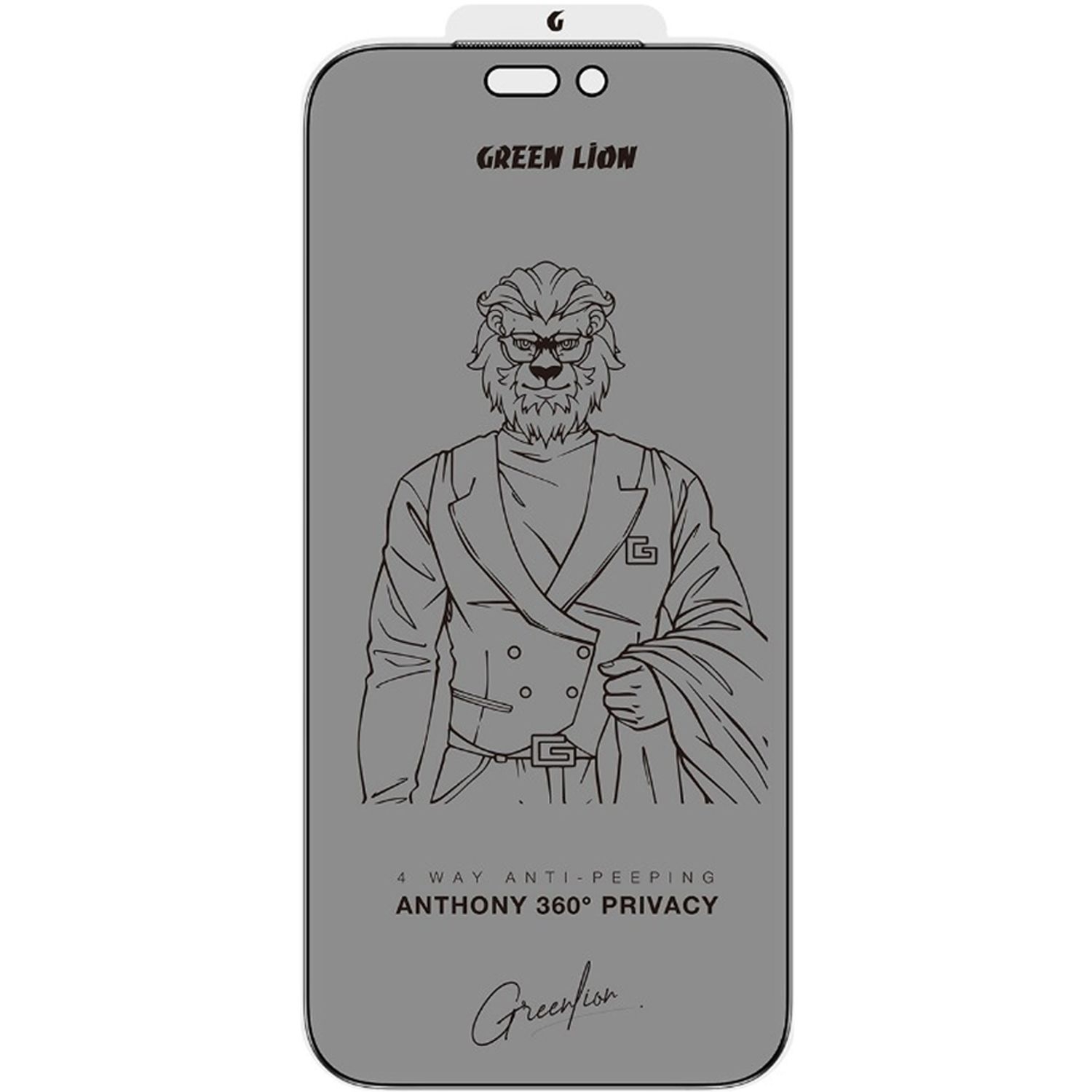 Order Green Lion Anthony 360° Privacy Screen Protector For Ip 17 Pro ...