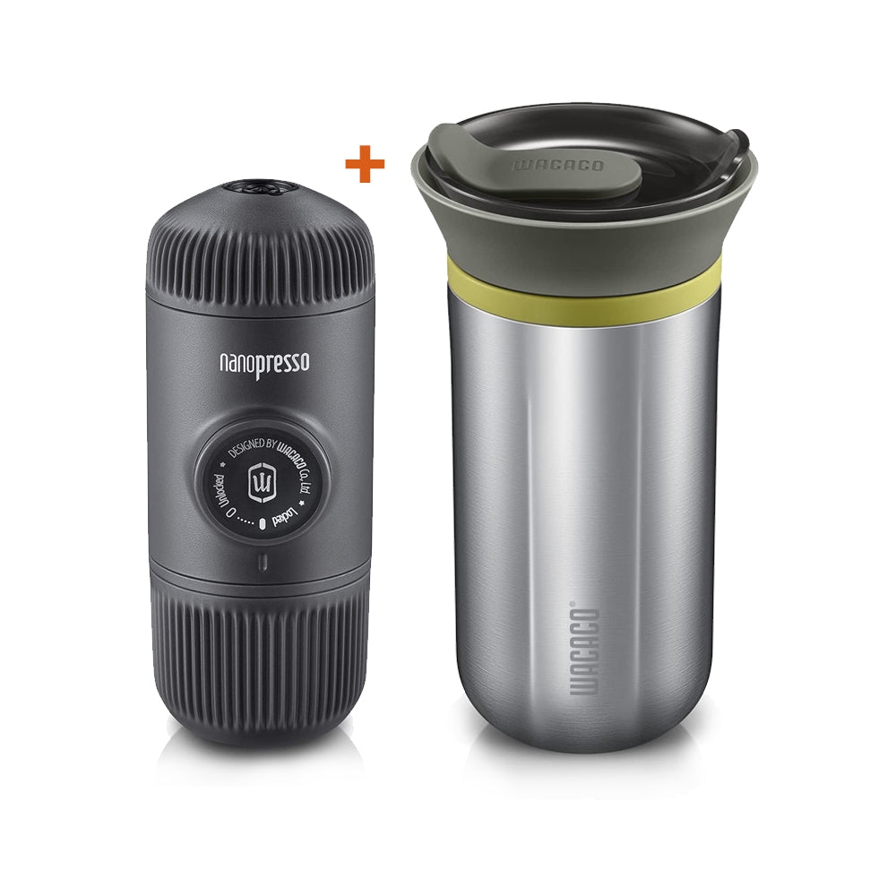 Order WACACO BUNDLE - Nanopresso - Hand Powered Espresso Machine for ...
