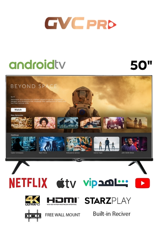 Order GVC PRO 50-Inch Smart TV, 4K UHD Resolution, Smart Operating ...