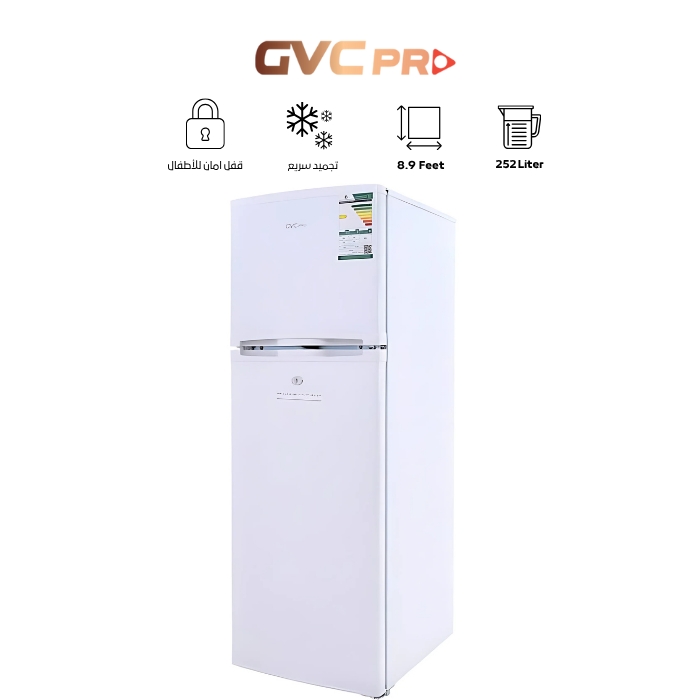 Order GVC PRO Double Door Refrigerator, Traditional Ice Cooling ...