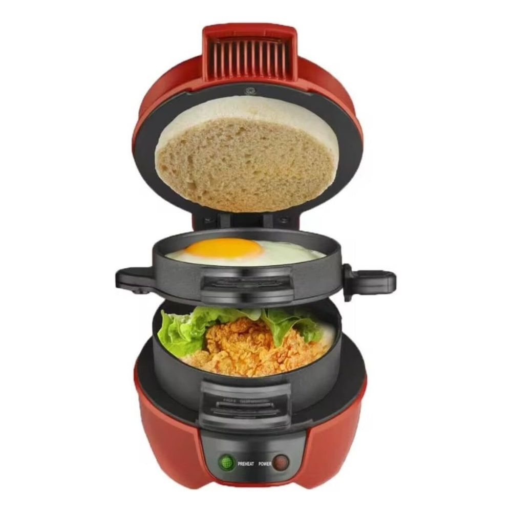 Order Raf Electrical Non-sticking Burger Making Machine Now! | Jomla.ae