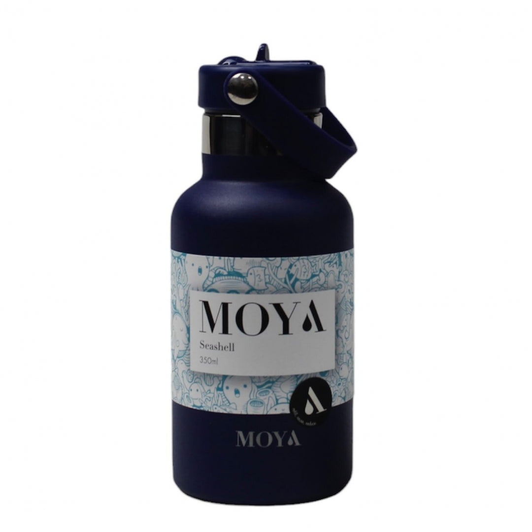 Order Moya "Seashell" 350ml Insulated Sustainable Water Bottle Navy Now ...