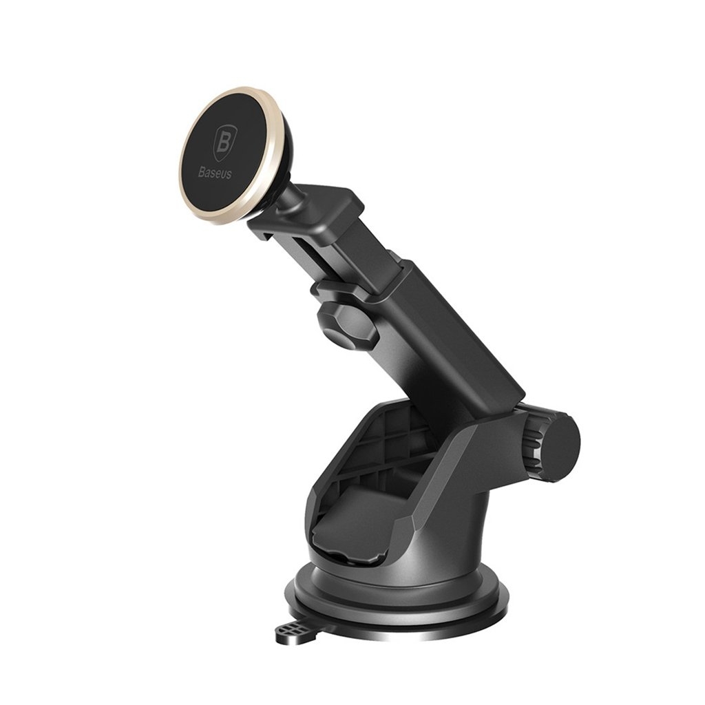 Order Baseus Solid Telescopic Magnetic Car Mount Gold Now! | Jomla.ae