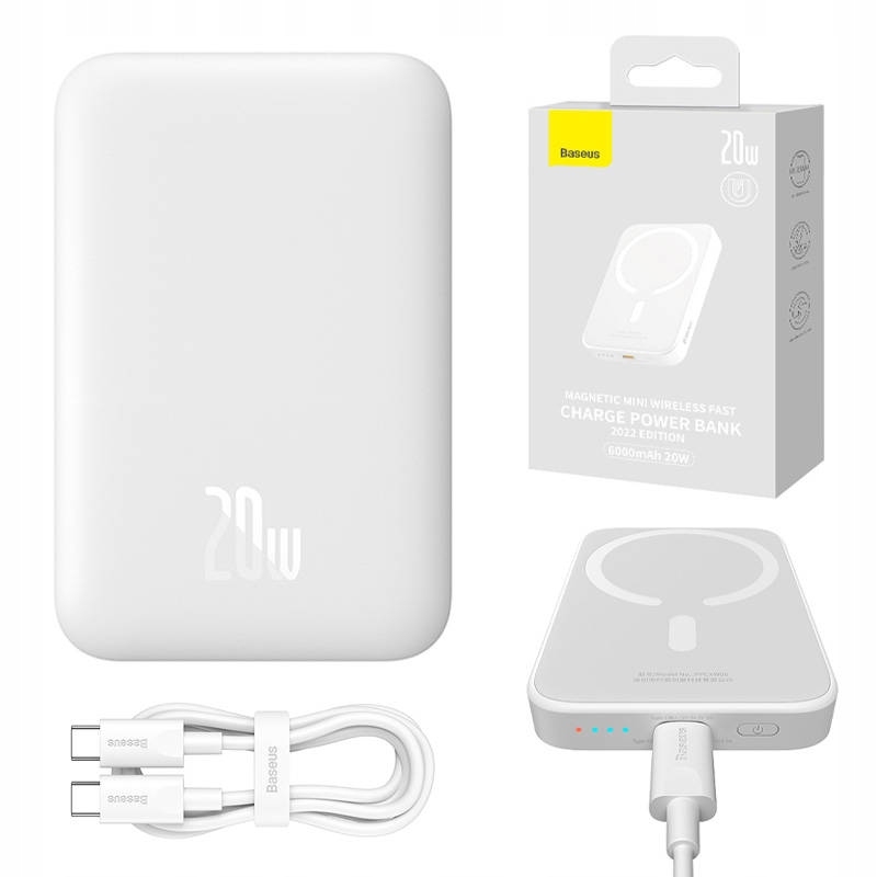 Order Baseus Magnetic Mini Wireless Fast Charge Power Bank 2022 ...
