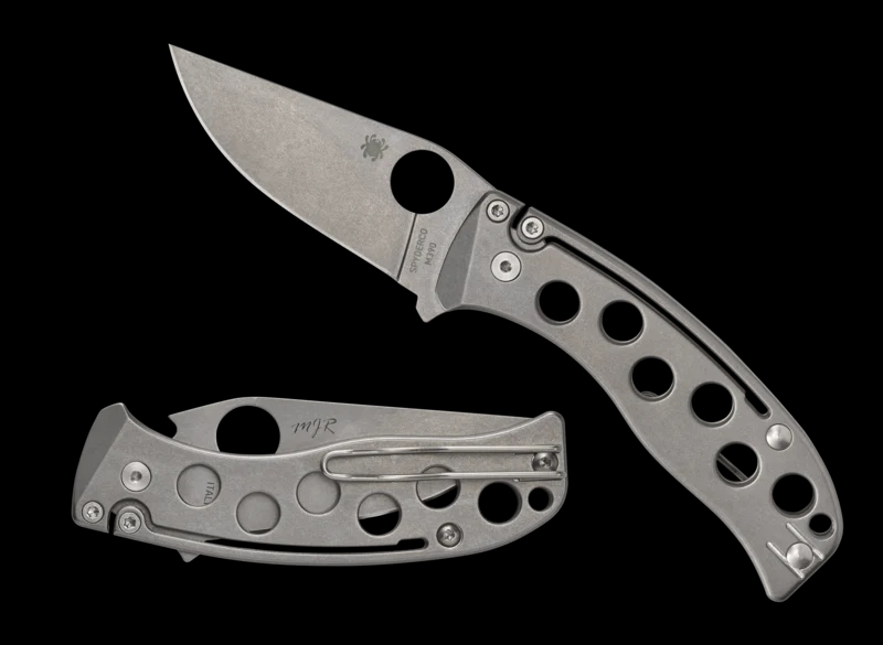 Order Spyderco Knives Sp SP PITS TI PLN M390 Now! | Jomla.ae
