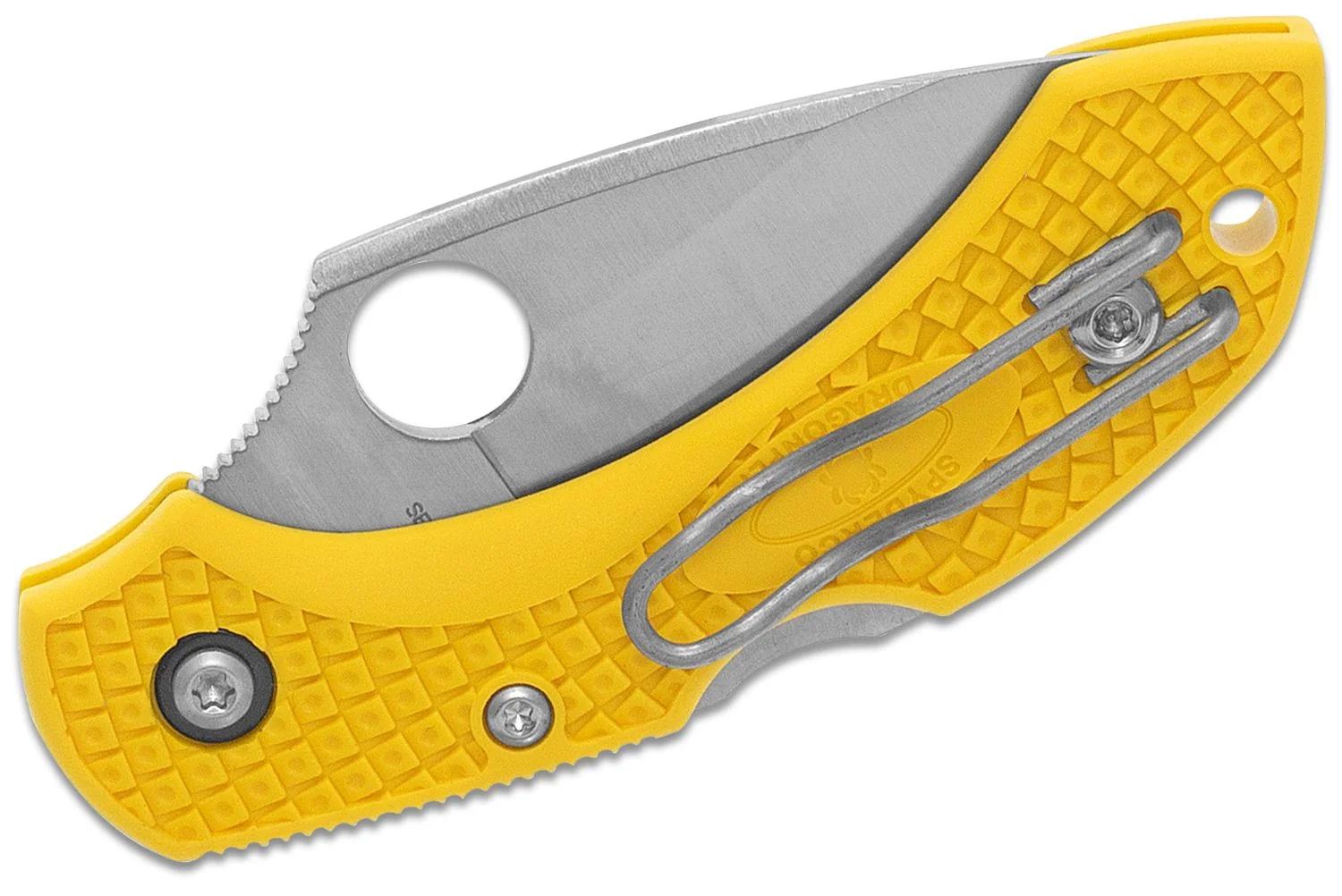 Order Spyderco Knives Dragonfly DRAGONFLY 2 SALT Serrated Blade Yellow ...
