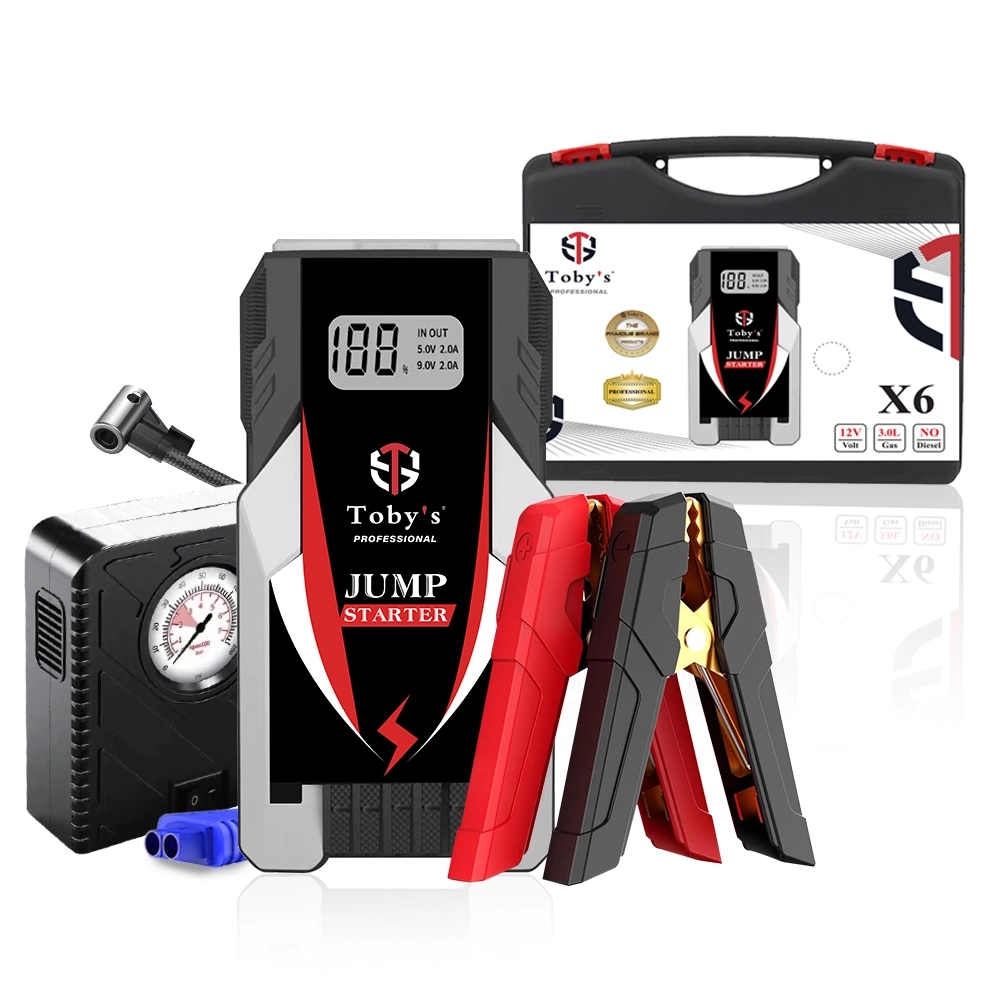 Order Toby’s X6 Jump Starter with Compressor for Cars 6000mAh and 22 ...
