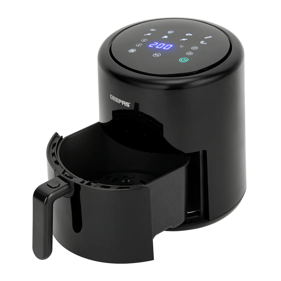 Order Geepas Digital Air Fryer GAF37512T 4L Pot with Vortex Air Frying ...