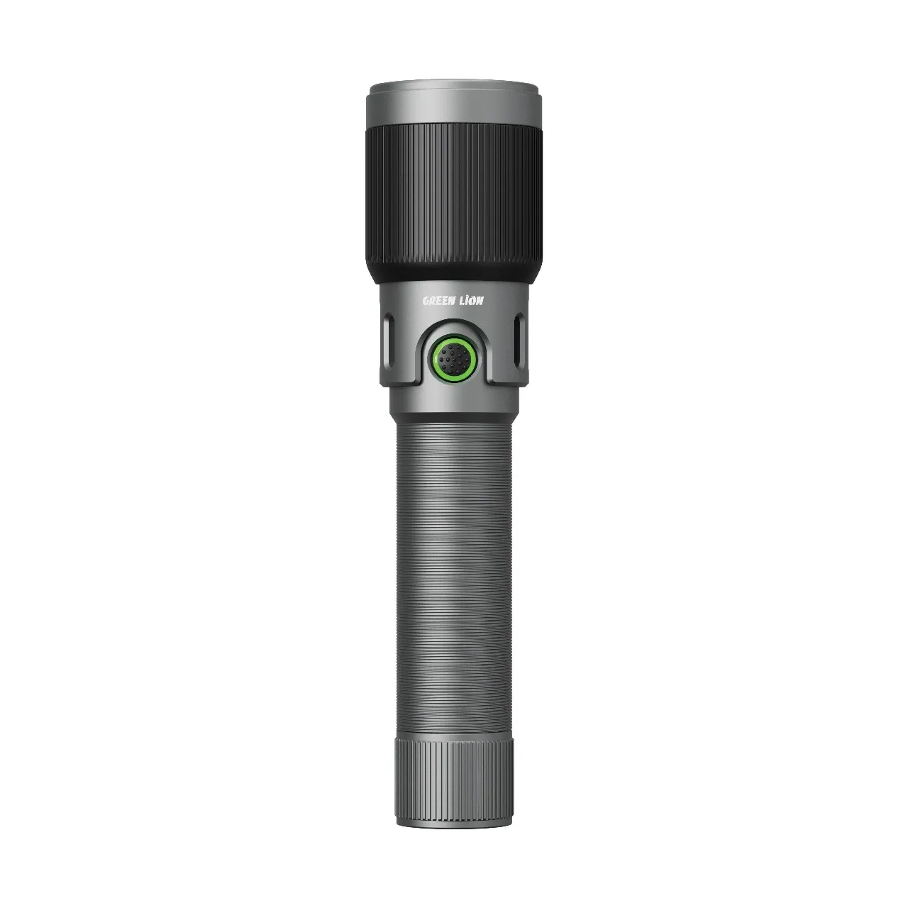 Order Green Lion Ranger Portable Led Torch 3000 Mah - Gray Now! | Jomla.ae