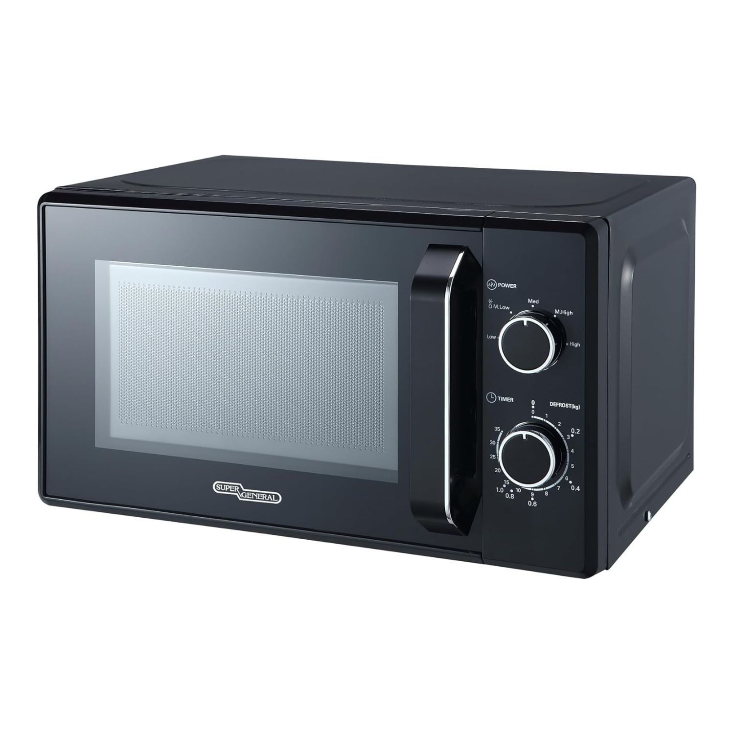 اطلب ميكروويف 700 واط 20 لتر أسود سوبر جنرال Super General Microwave ...