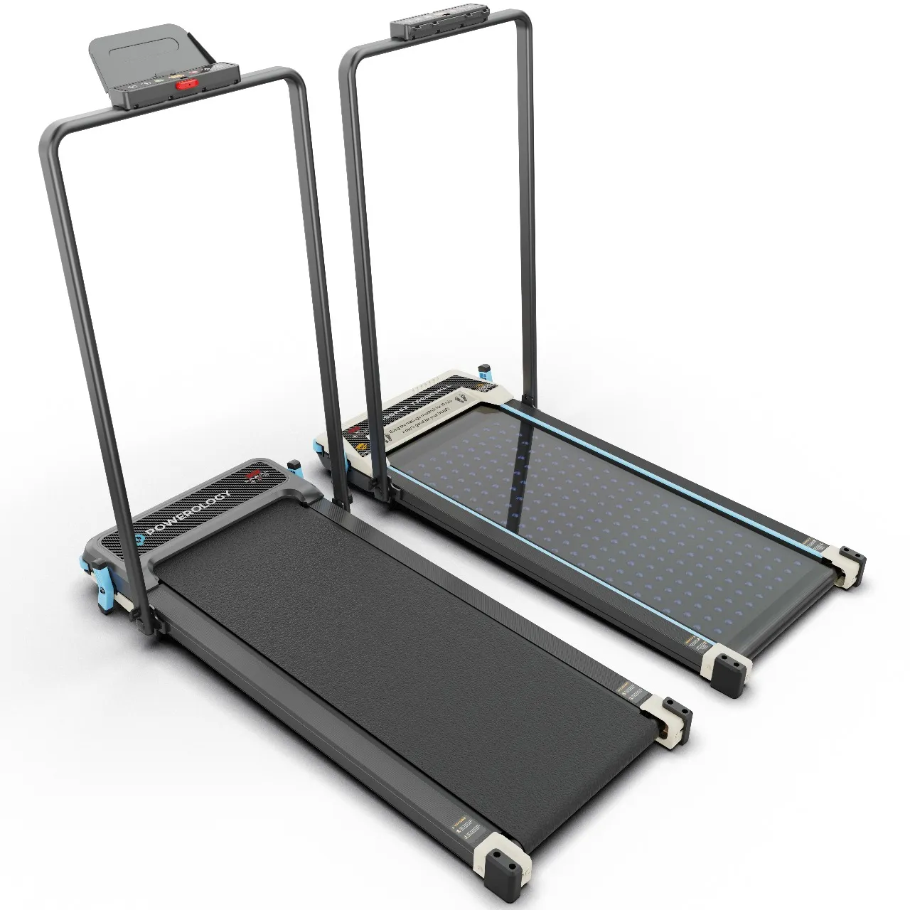 Order Powerology 2-In-1 Foldable Treadmill With Led Display - Black Now ...