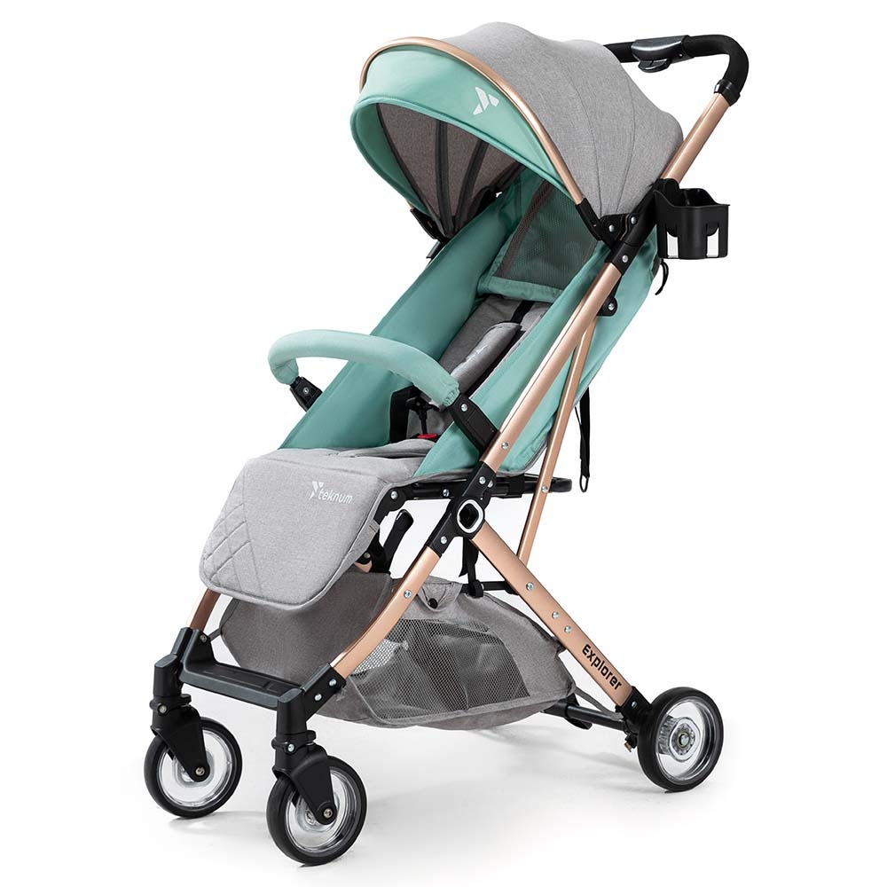 Order Teknum - Explorer Travel Stroller - Mint Green Now! | Jomla.ae