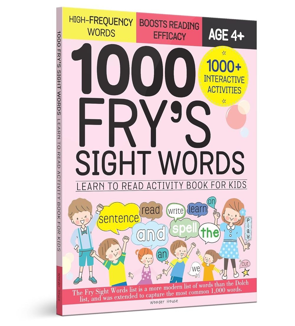 Order 1000 Frys Sight Words Activity Book Now! | Jomla.ae