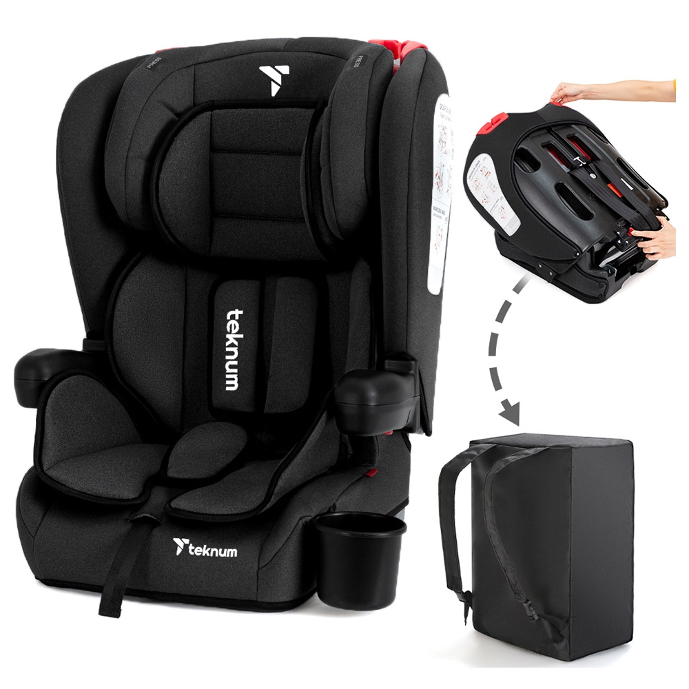 Order Teknum - Pack and Go Foldable Car Seat (up to 36kg) - Black Now ...
