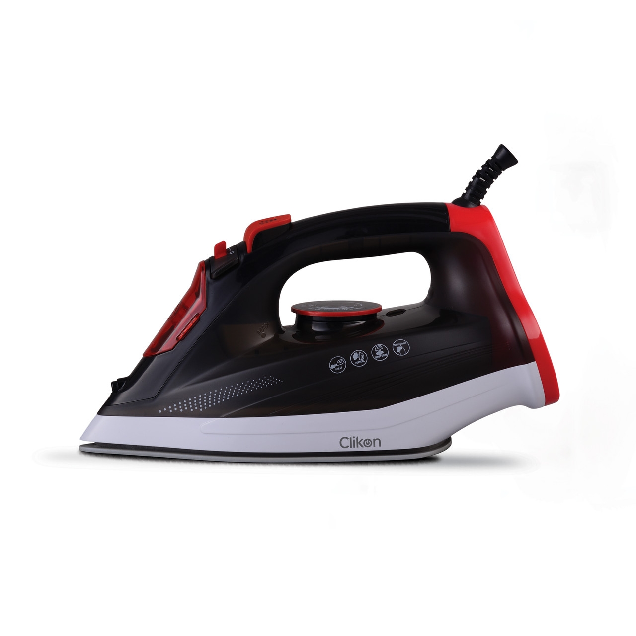 Order Clikon Steam Iron Ceramic Coated Steam Plate Ck4128 Now! | Jomla.ae
