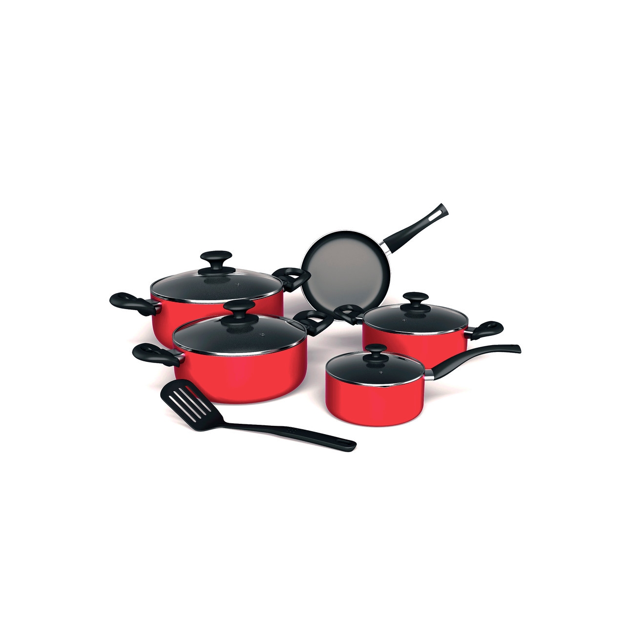 Order Homeway 10Pcs Nonstick Cookware Set Hw3624 Now! | Jomla.ae