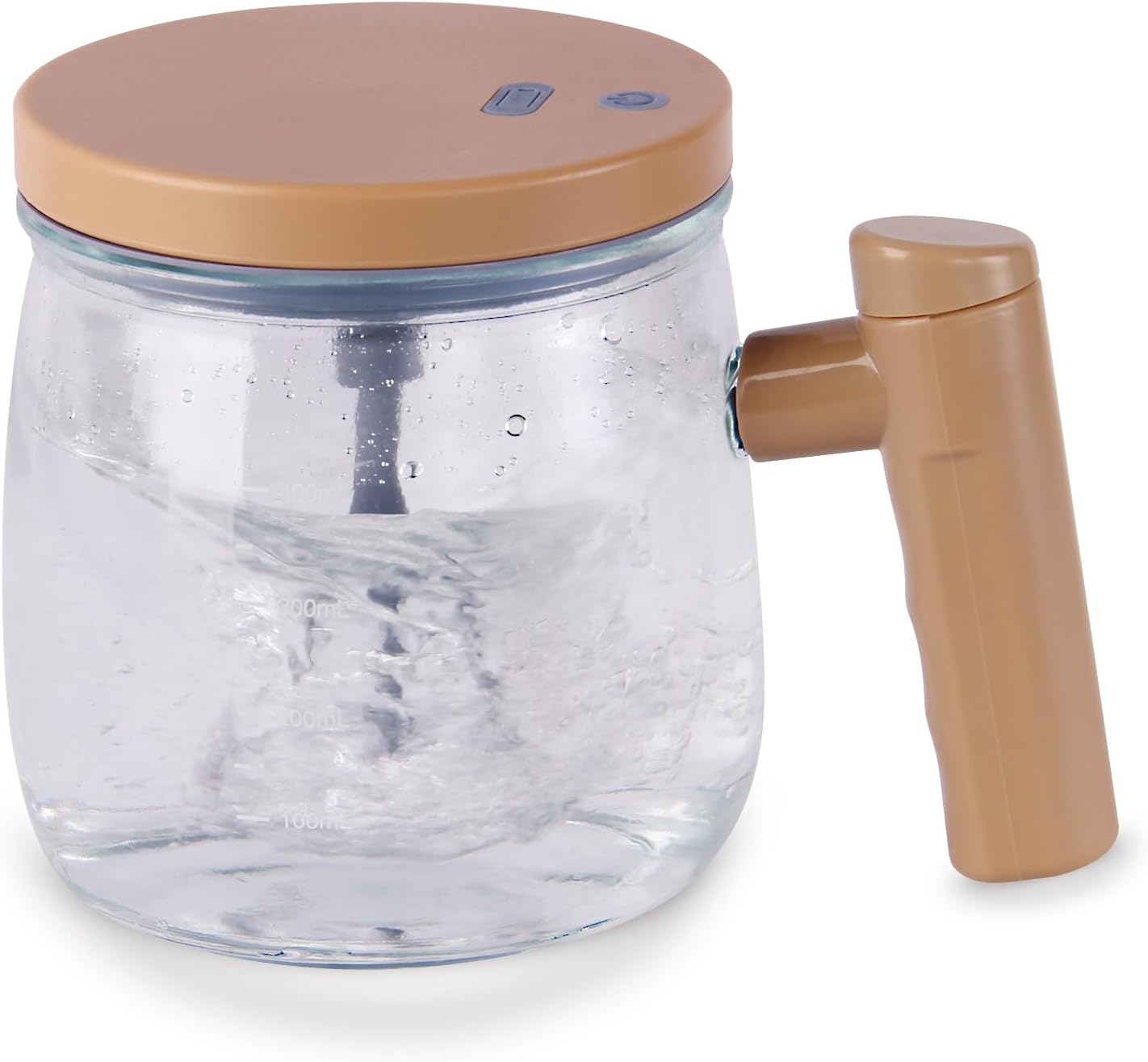 Order Automatic Coffee Mixing Cup With Lid 400ML Now! | Jomla.ae