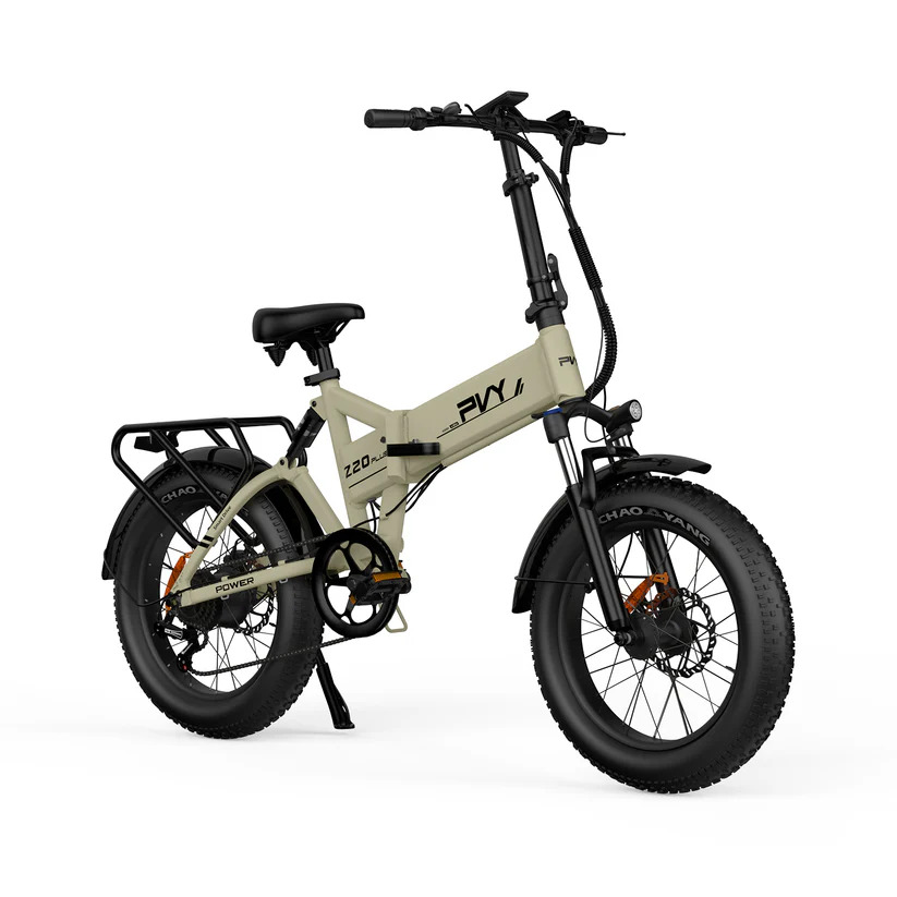 Order Himo Z20 Plus 1000W Foldable Electric Bike Beige Now! | Jomla.ae