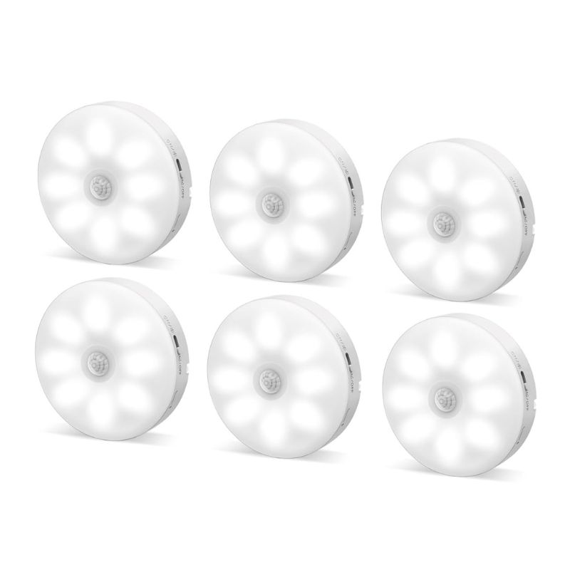 Order Ezvalo LED Motion Sensor Puck Light (6 Packs) Now! | Jomla.ae