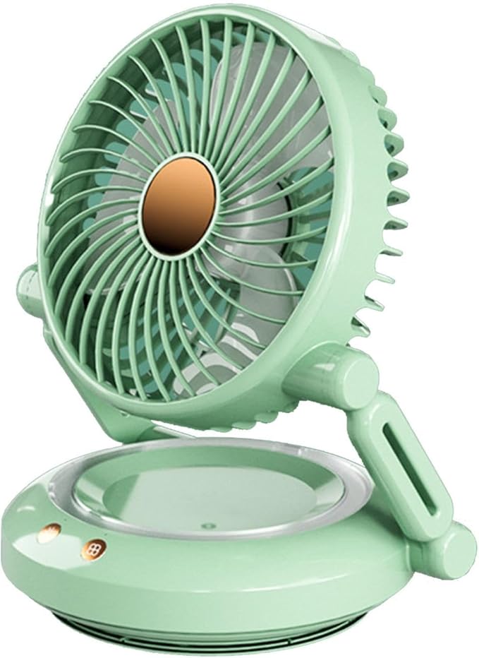 Order Quiet Desk Fan with Adjustable 3-Speed Settings With Light Now ...