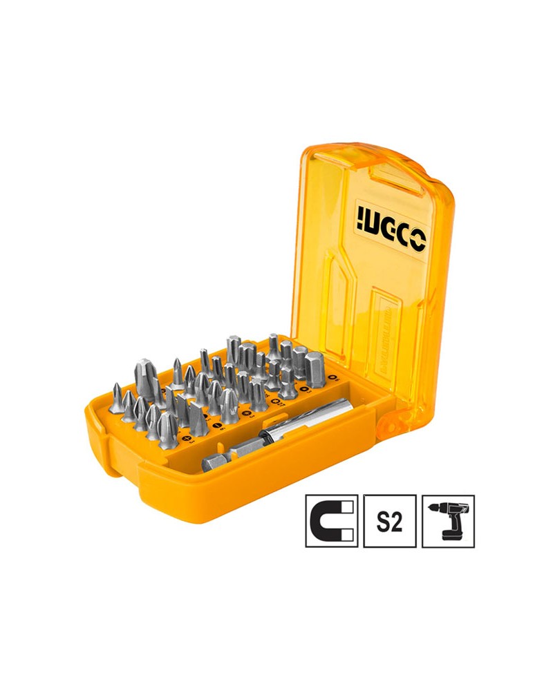 Order Ingco 30 Pcs Screwdriver Bits Set Now! | Jomla.ae