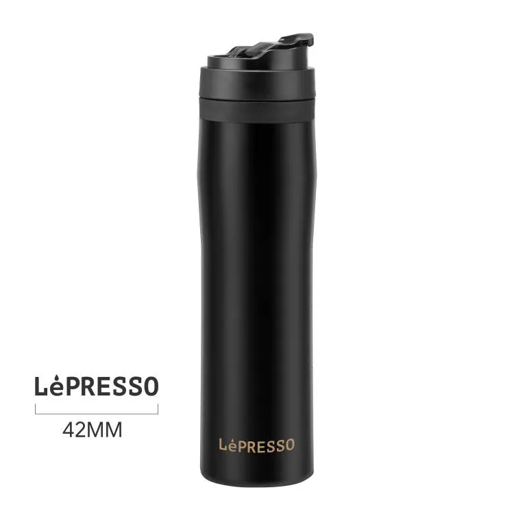Order Lepresso Stainless Steel Portable French Press - Black Now ...