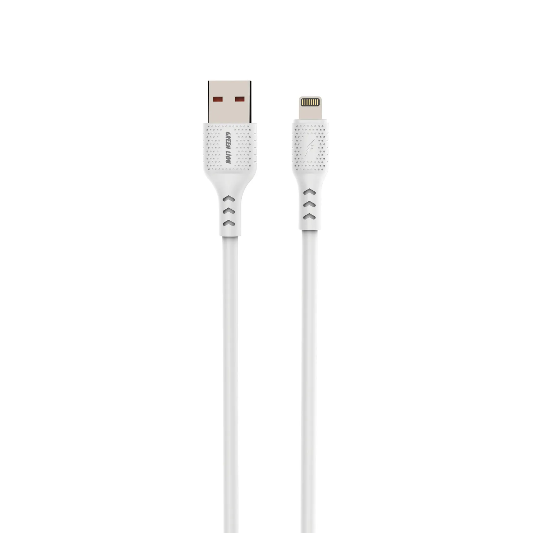 Order Green Lion USB-A To Lightning Cable 1m 2.1a - White Now! | Jomla.ae