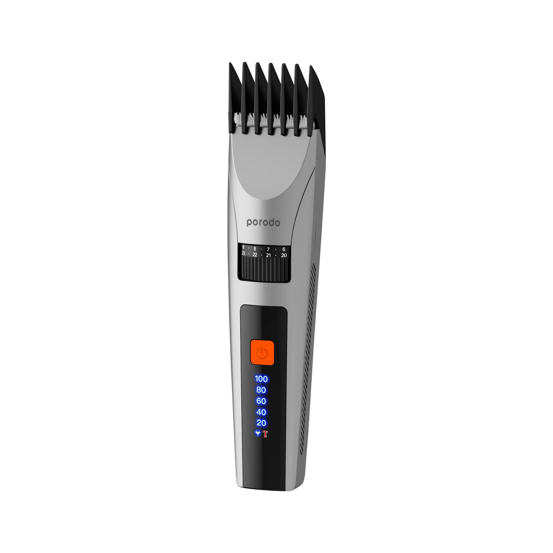 Order Porodo Lifestyle Rechargeable Led Display Hair Clipper With Two ...