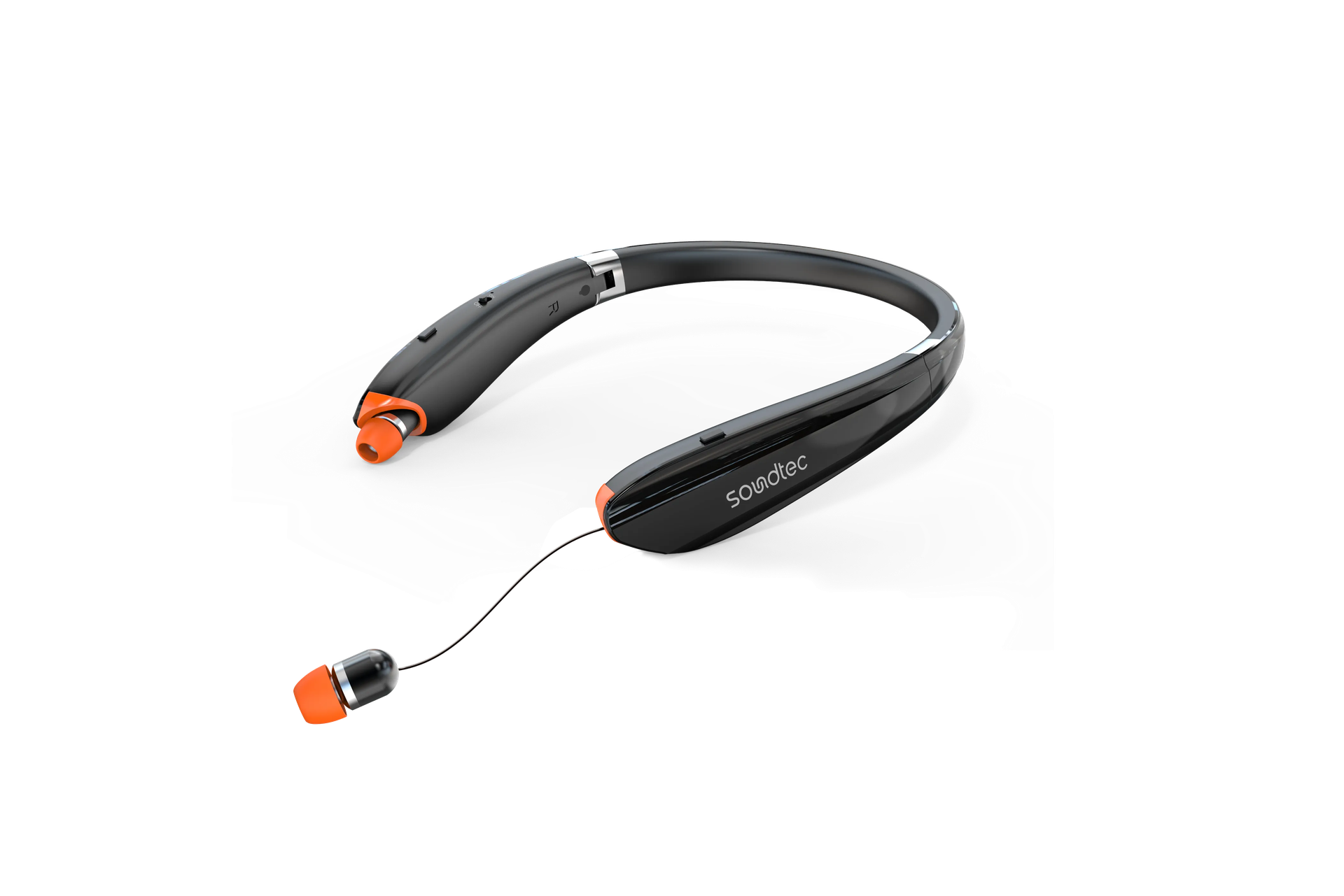 Order Porodo Soundtec Bluetooth Neck Band With Extendable Earbuds ...