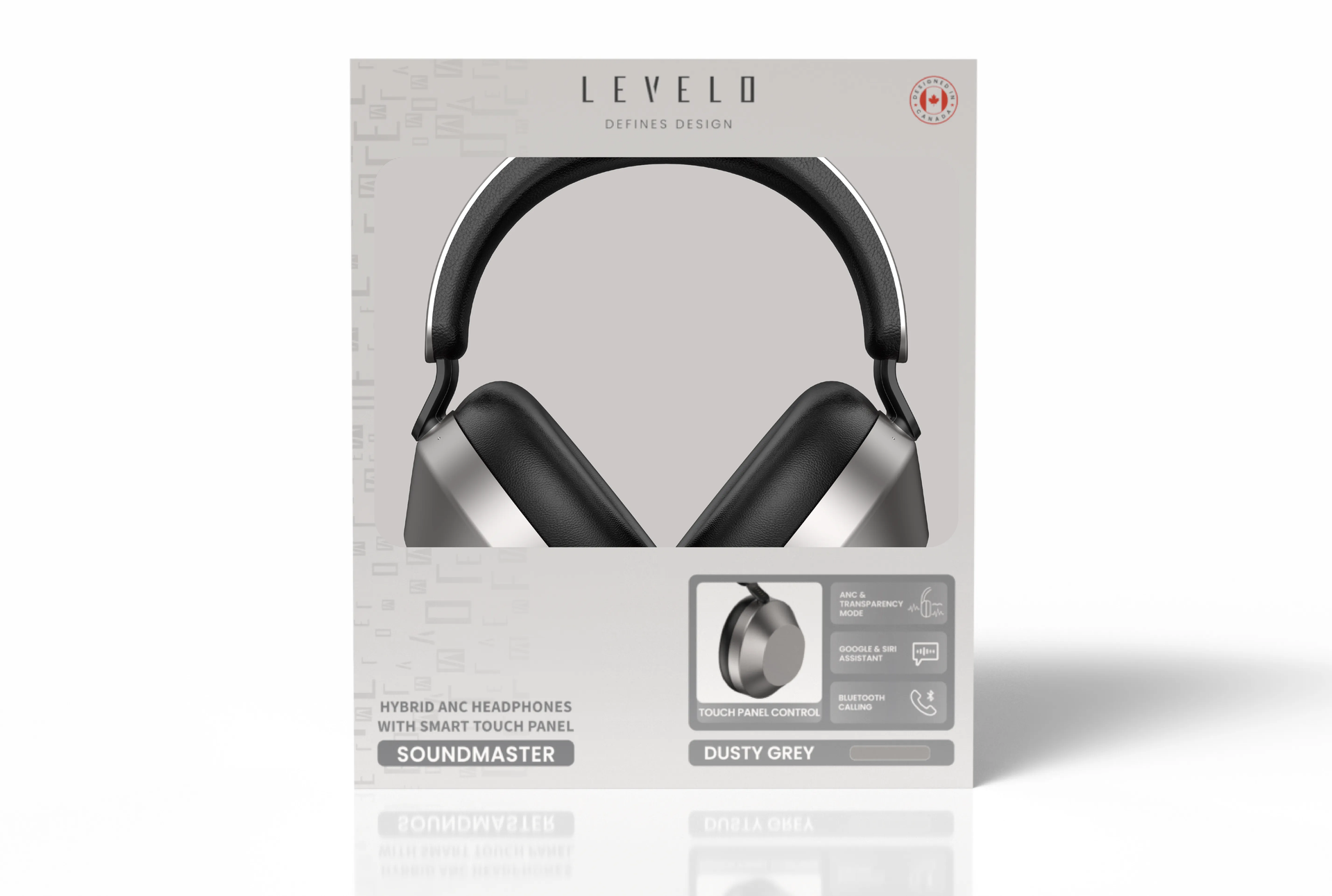 Order Levelo Soundmaster Hybrid Anc Headphones With Smart Touch Panel ...