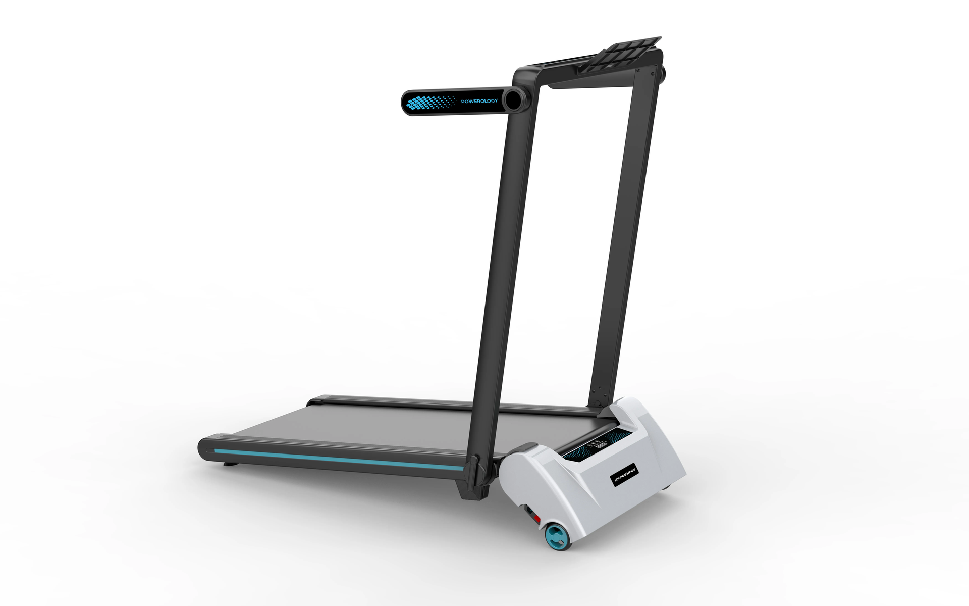 Order Powerology Treadmill With 5-Level Electric Incline And Handrail ...
